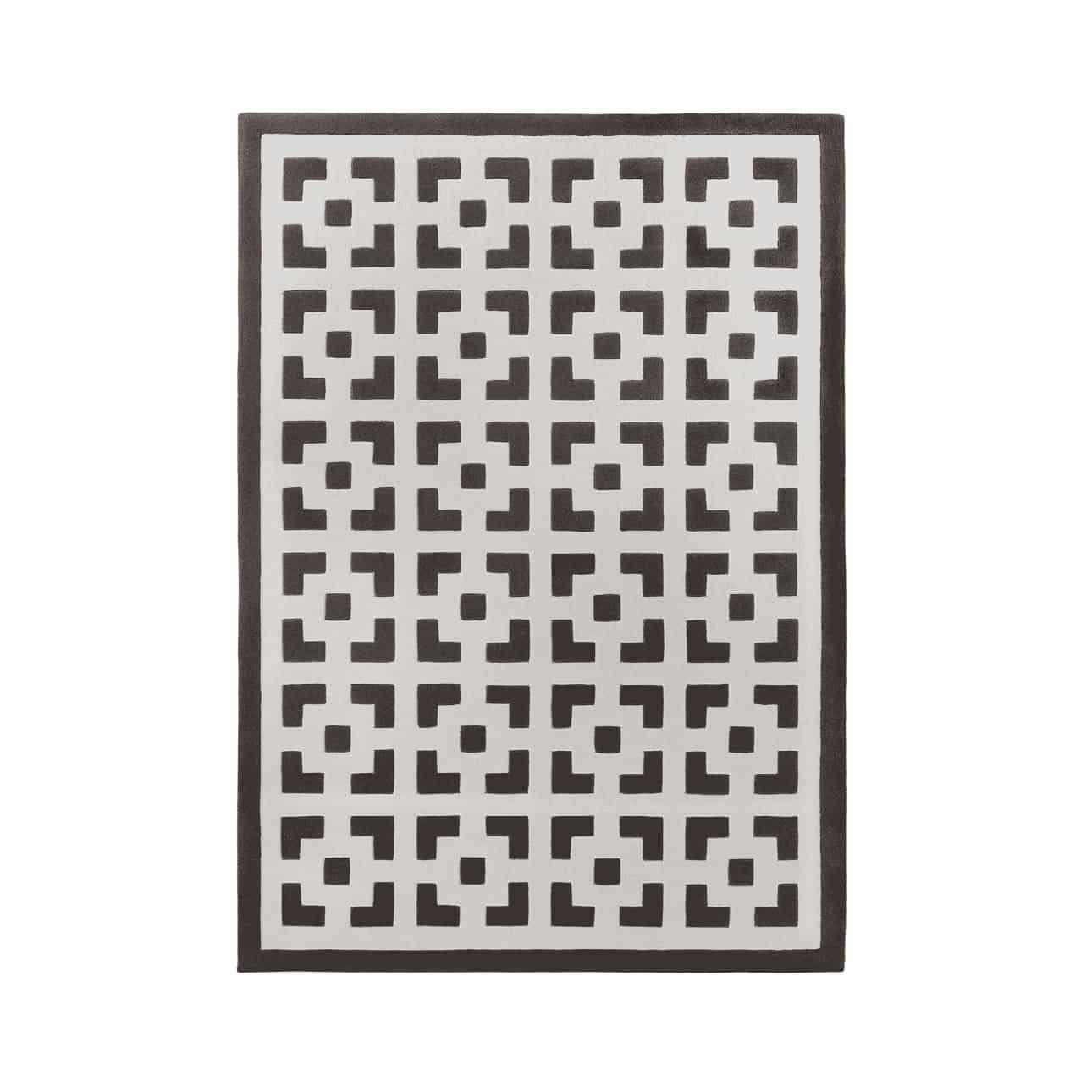 Contemporary rug - Corner - Alp Carpets - geometric / wool / rectangular