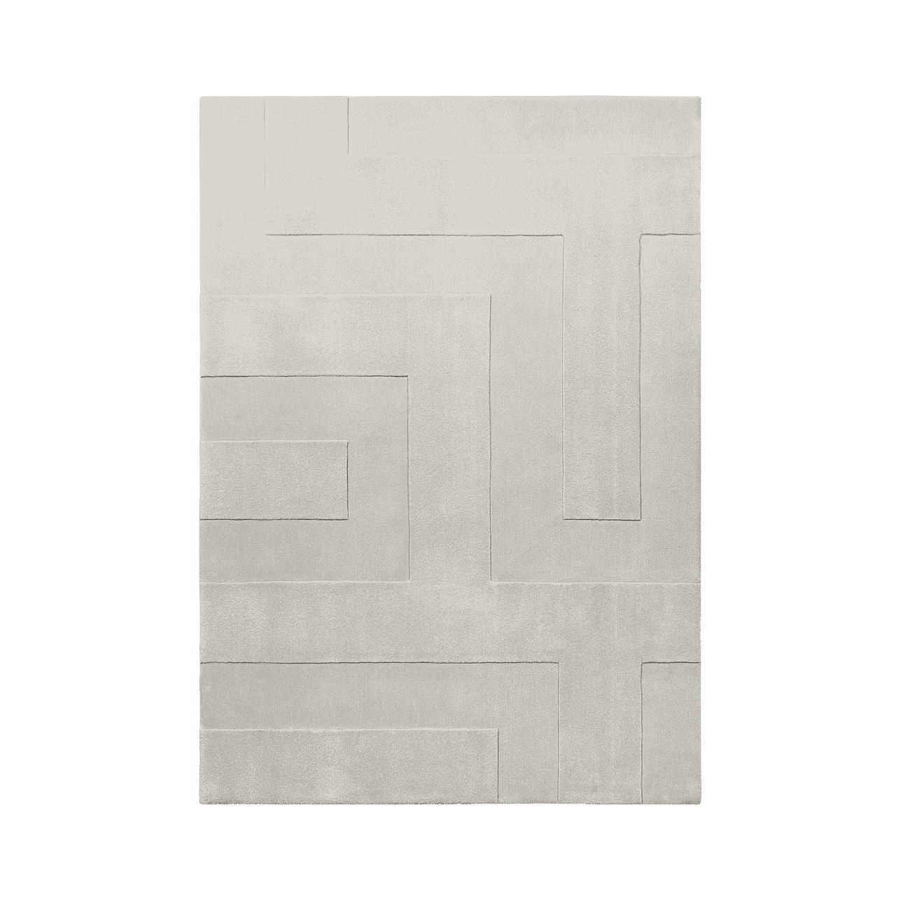 Contemporary rug - Lab - Alp Carpets - geometric / wool / rectangular