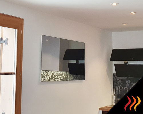 Electric radiator - CI-MIRROR-006 - Heat4all France - 450 w ...