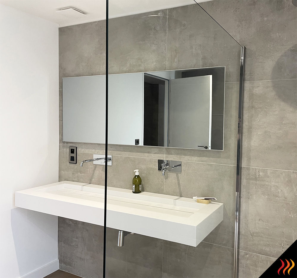 Electric radiator - CI-MIRROR-015 - Heat4all France - 1000 w ...