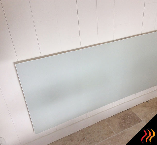 Electric radiator - CI-GLASS-1000WBLC - Heat4all France - 1000 w ...