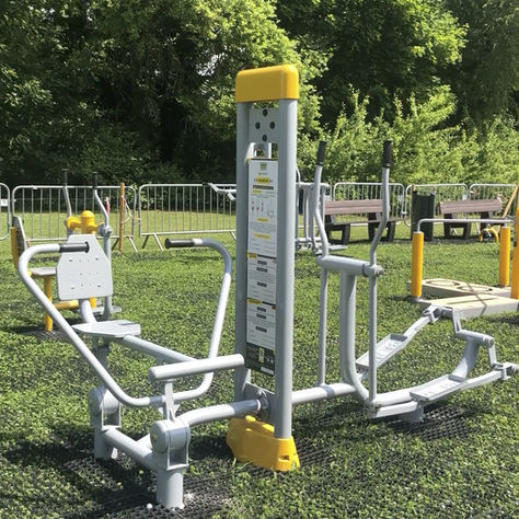 Outdoor rowing machine - THJ-D23 - Herkules Fitness - for public space