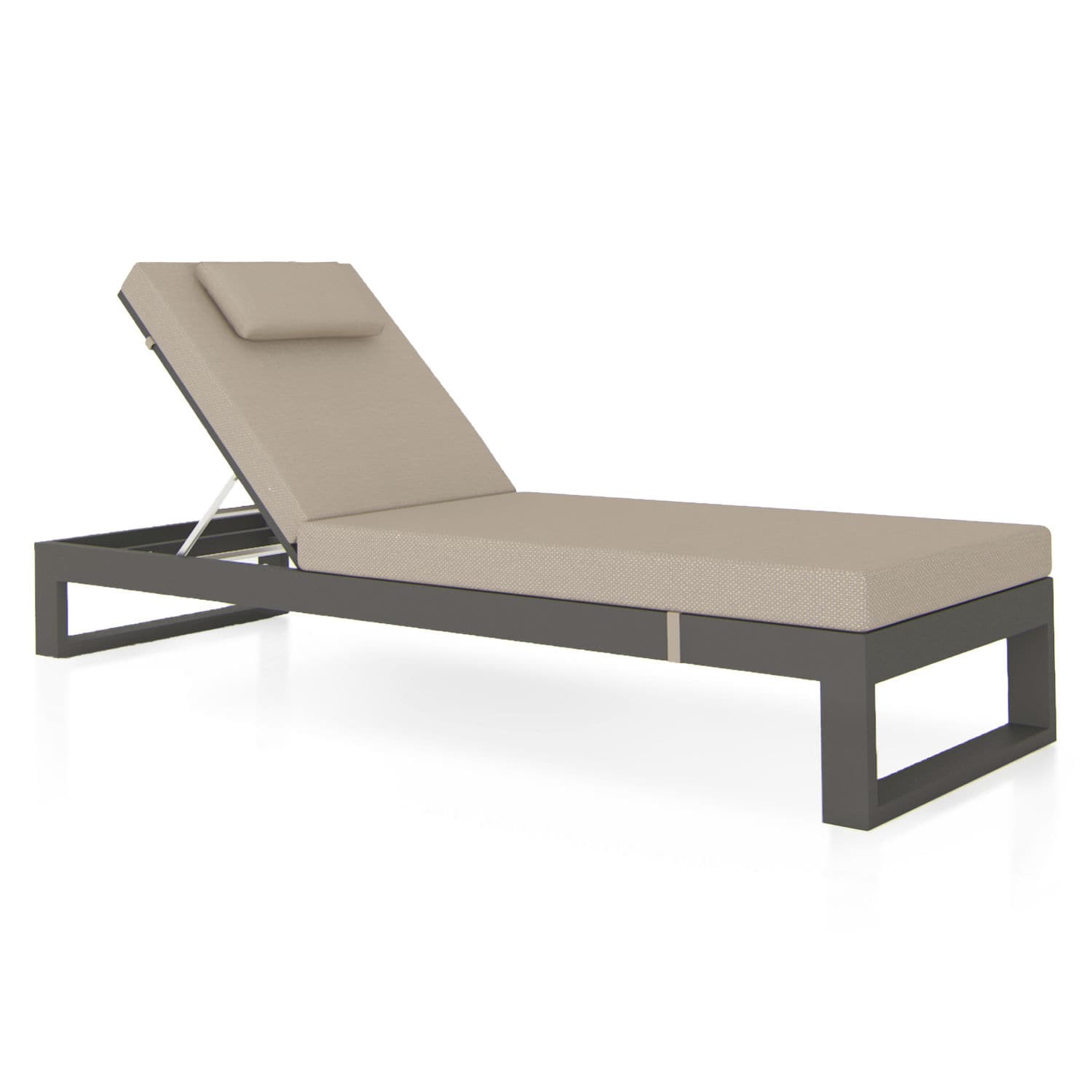 Contemporary sun lounger - AMBER - SJY FURNITURE - Sunbrella® / acrylic ...