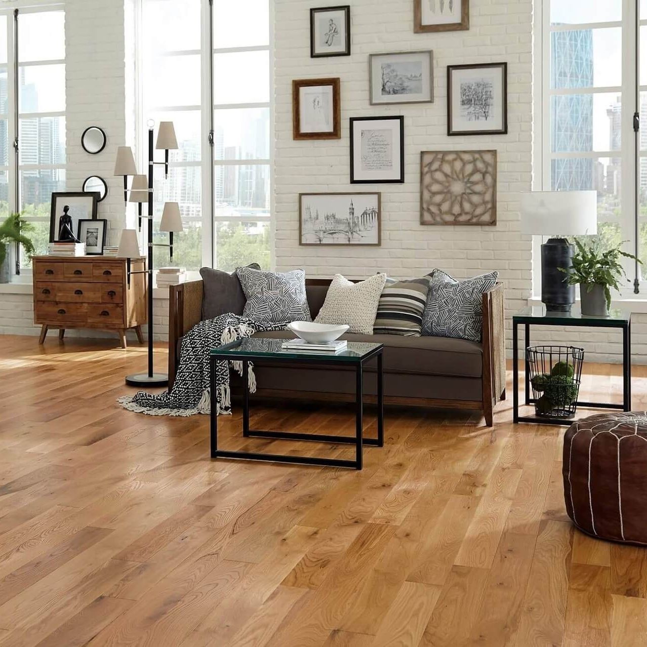 Solid parquet floor - RUSTIQUE NATUR - Décoplus Parquets - european oak ...