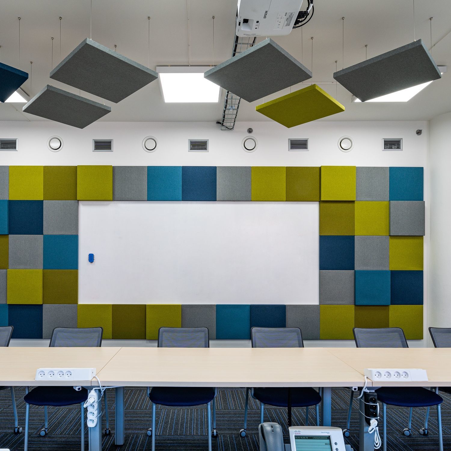 Ceiling acoustic panel - STILL SKY - SilentLab - for false ceiling ...