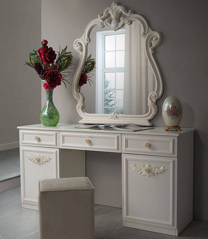 Traditional dressing table - Nora - FPM TUTTOMOBILI - lacquered wood ...