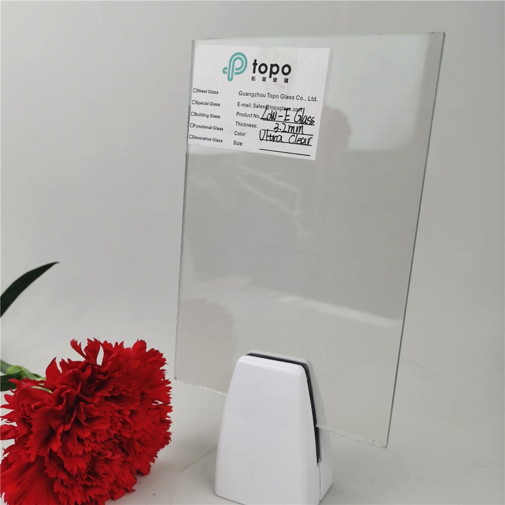 Low-e glass panel - LE-TP - Guangzhou Topo Glass Co., Ltd. - thermal ...