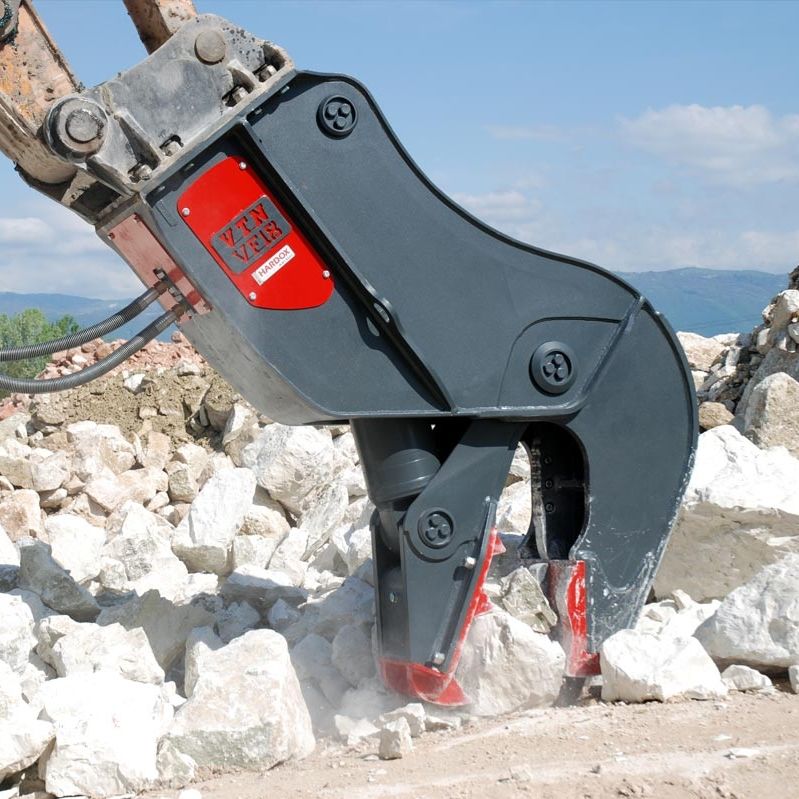 Excavator demolition grapple - VF SERIES - VTN EUROPE S.P.A. - for concrete