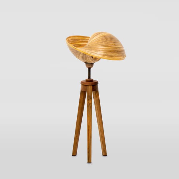 Floor-standing lamp - VERSA SMALL - Bambusa Bali - wooden / original ...
