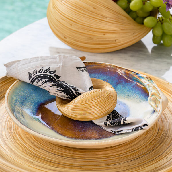 Bamboo napkin ring - VERSA - Bambusa Bali