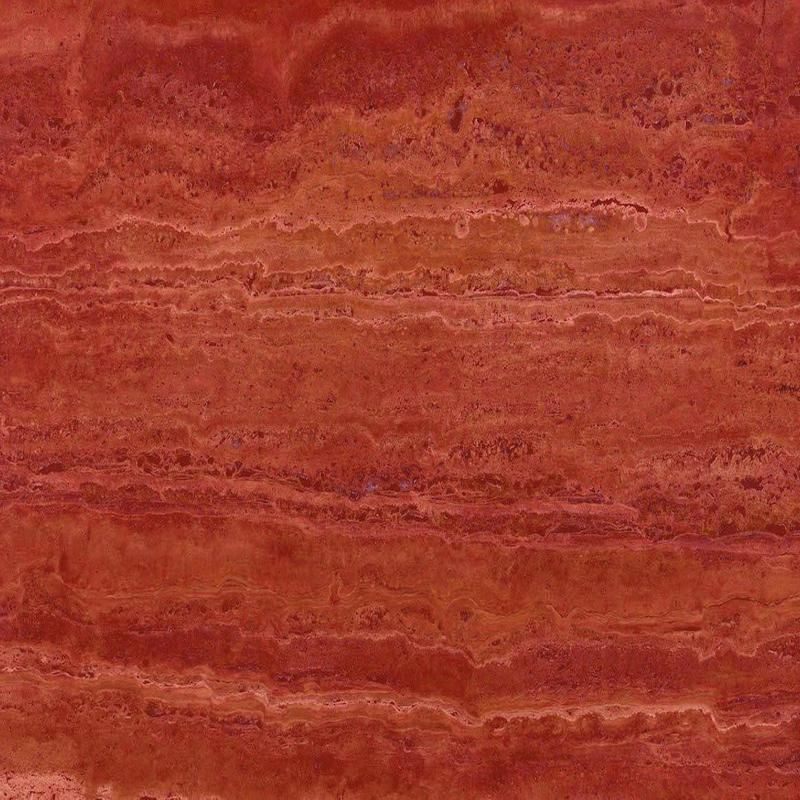 Travertine stone slab - ROSSO - GIOVANNOZZI MARMI S.R.L. - bathroom ...