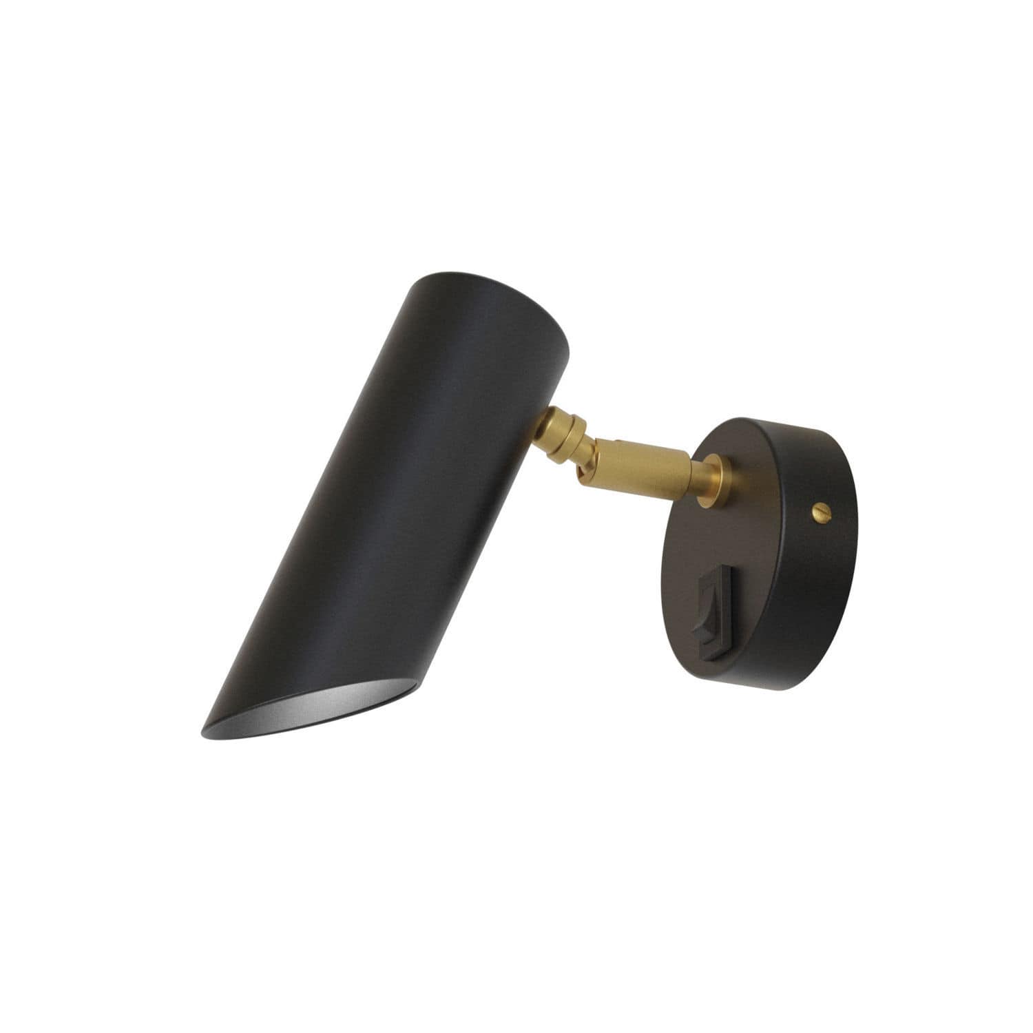 Traditional wall light - Focci - Luzfin - indoor / brass / cylindrical