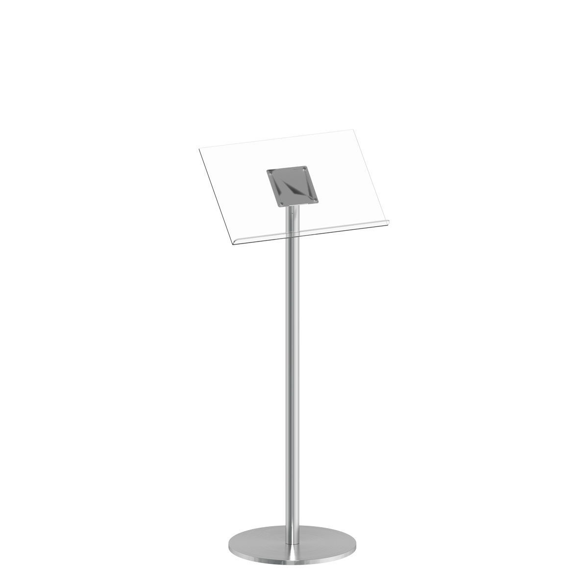 Free-standing brochure holder - Q EZI LECTERN - FEPRO - stainless steel ...