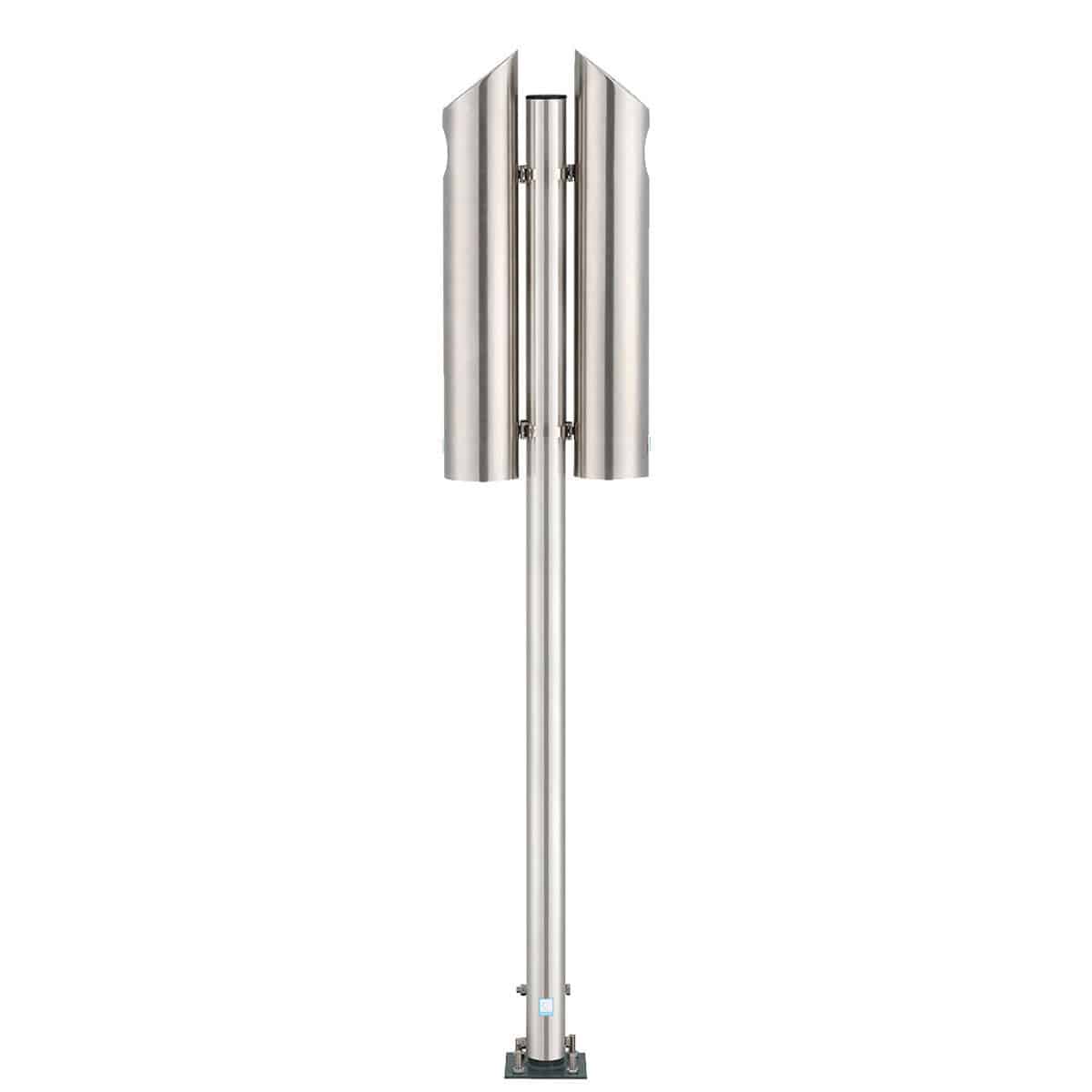 Public trash bag holder - POST - FEPRO - stainless steel / outdoor ...