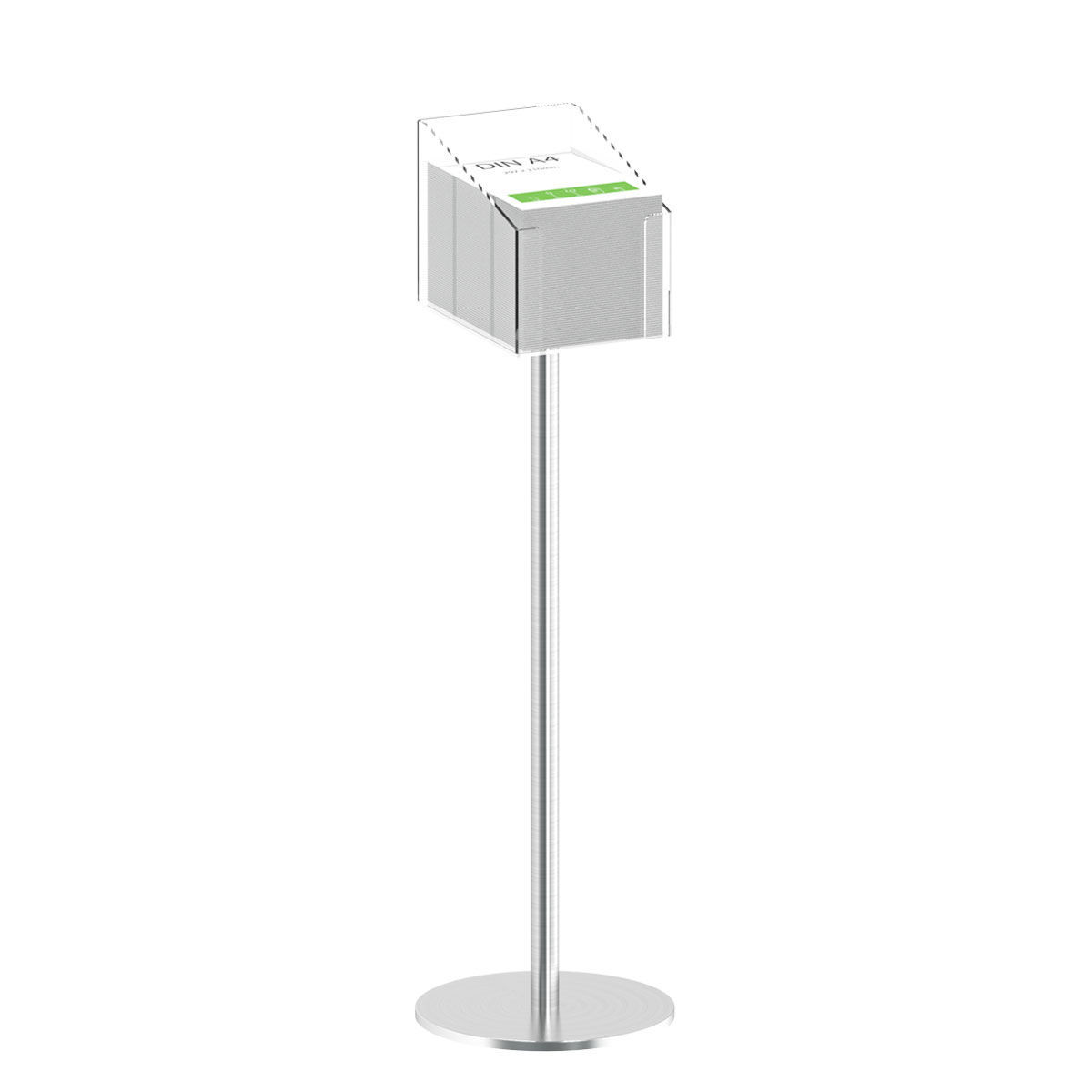 Free-standing brochure holder - Q EZI SCHLICHT - FEPRO - stainless ...