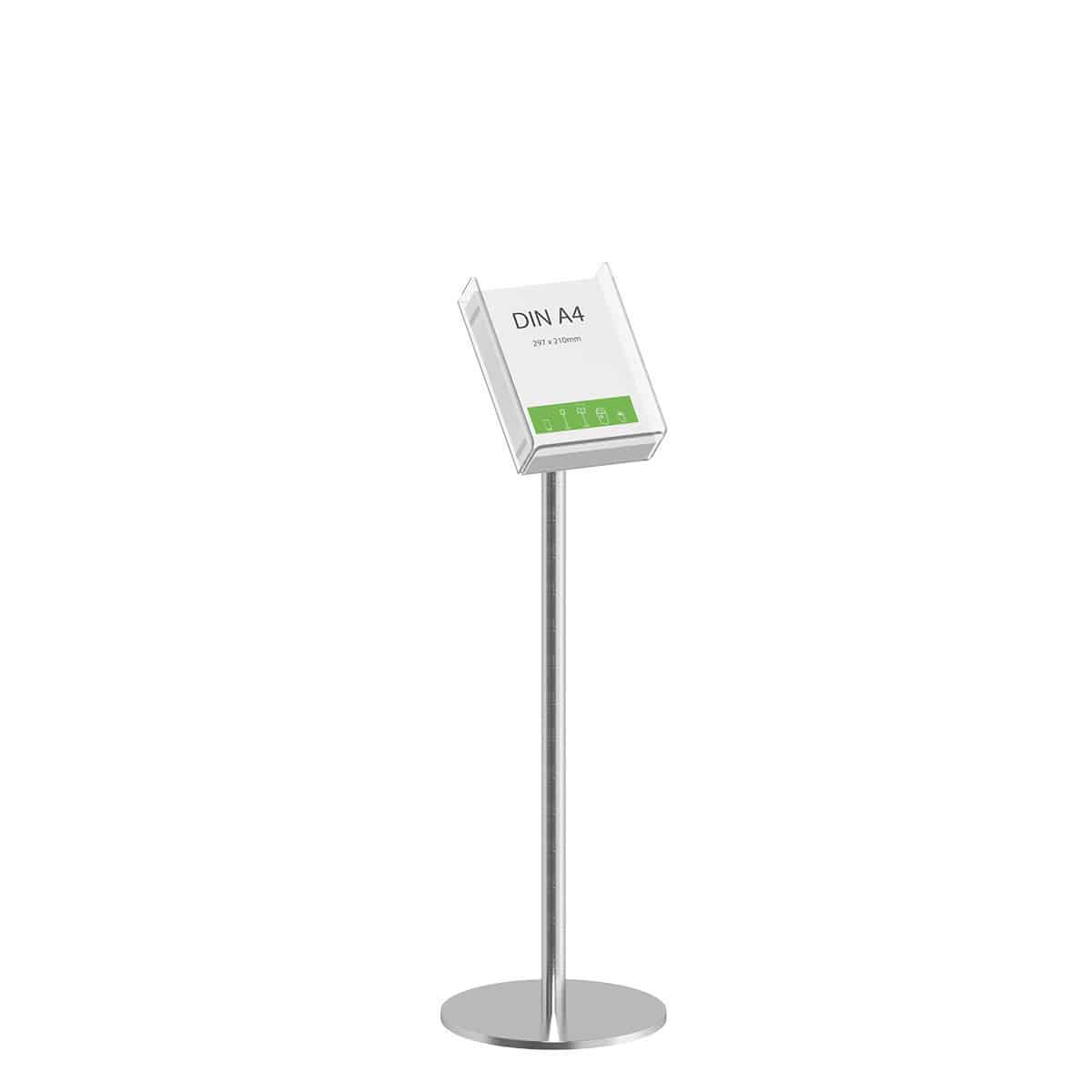 Free-standing brochure holder - Q EZI - FEPRO - stainless steel ...