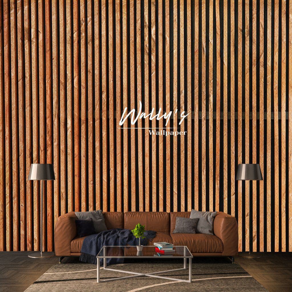 Contemporary wallpaper - CLADDING - Wally's - striped / black / beige