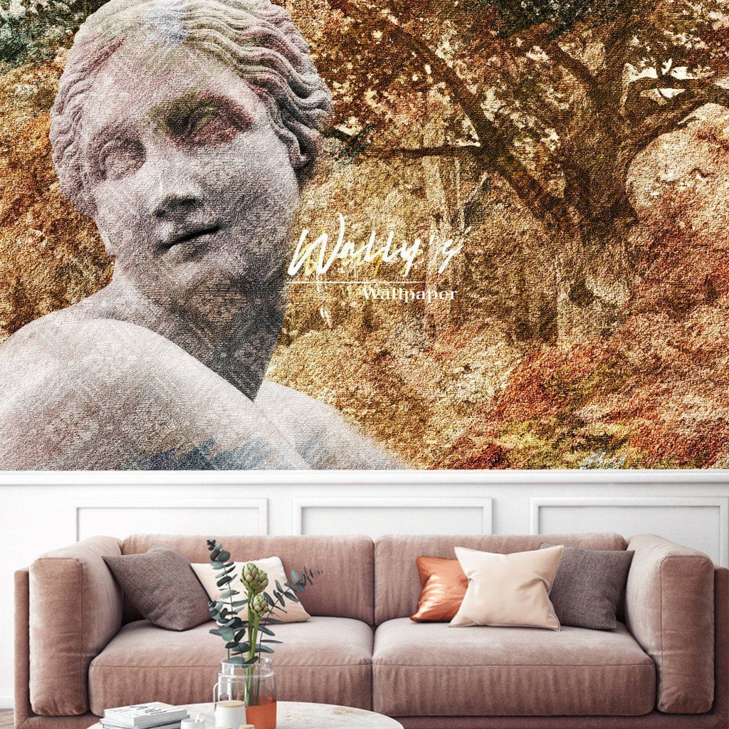 Contemporary wallpaper - ROMAN LOST IN GARDEN - Wally's - patterned ...