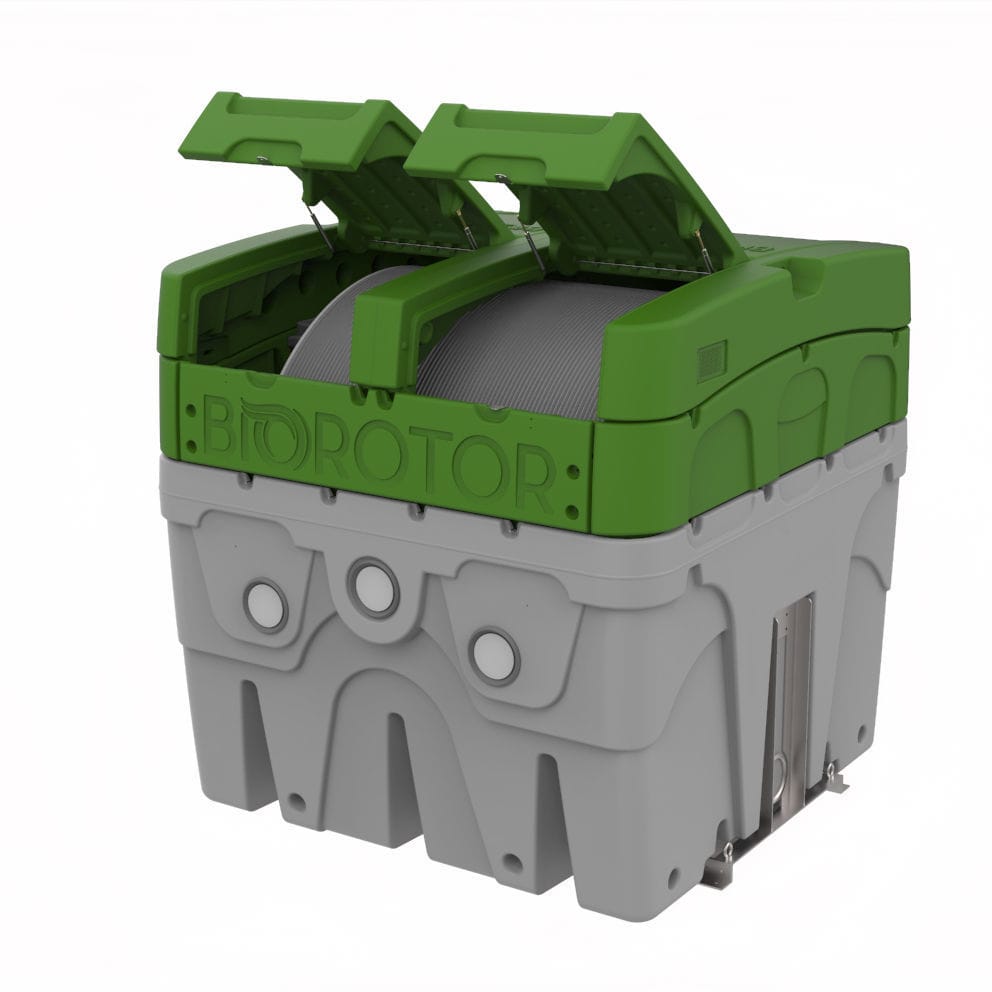 Wastewater water treatment plant - BIOROTOR - BIOROCK S.à.r.l. - HDPE ...