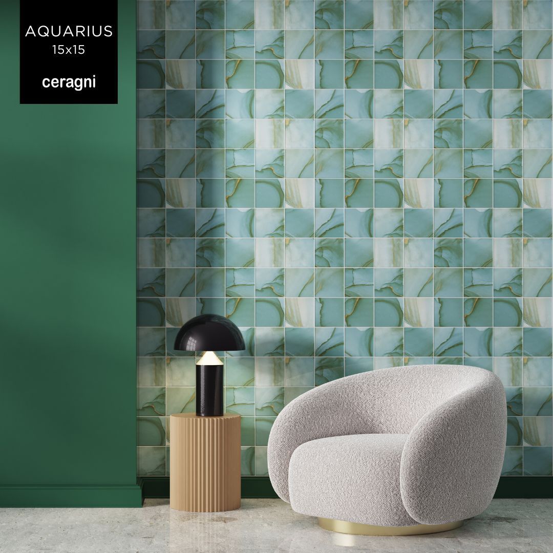 Ceramic tile - AQUARIUS | 15x15 - CERAGNI | WALL CERAMIC TILES - high ...