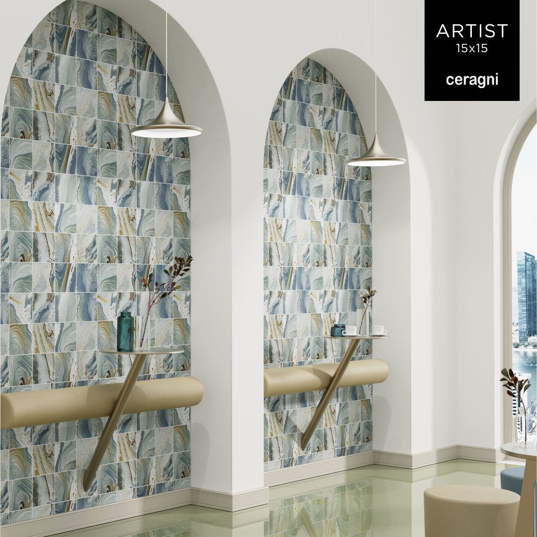 Indoor tile - ARTIST | 15x15 - CERAGNI | WALL CERAMIC TILES - bathroom ...