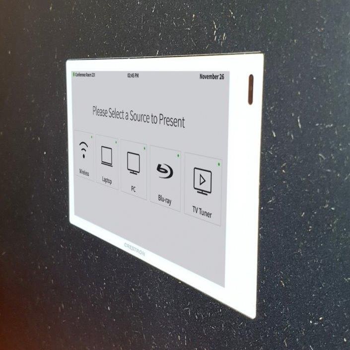 Wall-mounted touchscreen holder - 012-1-828 - Wall-Smart - commercial ...