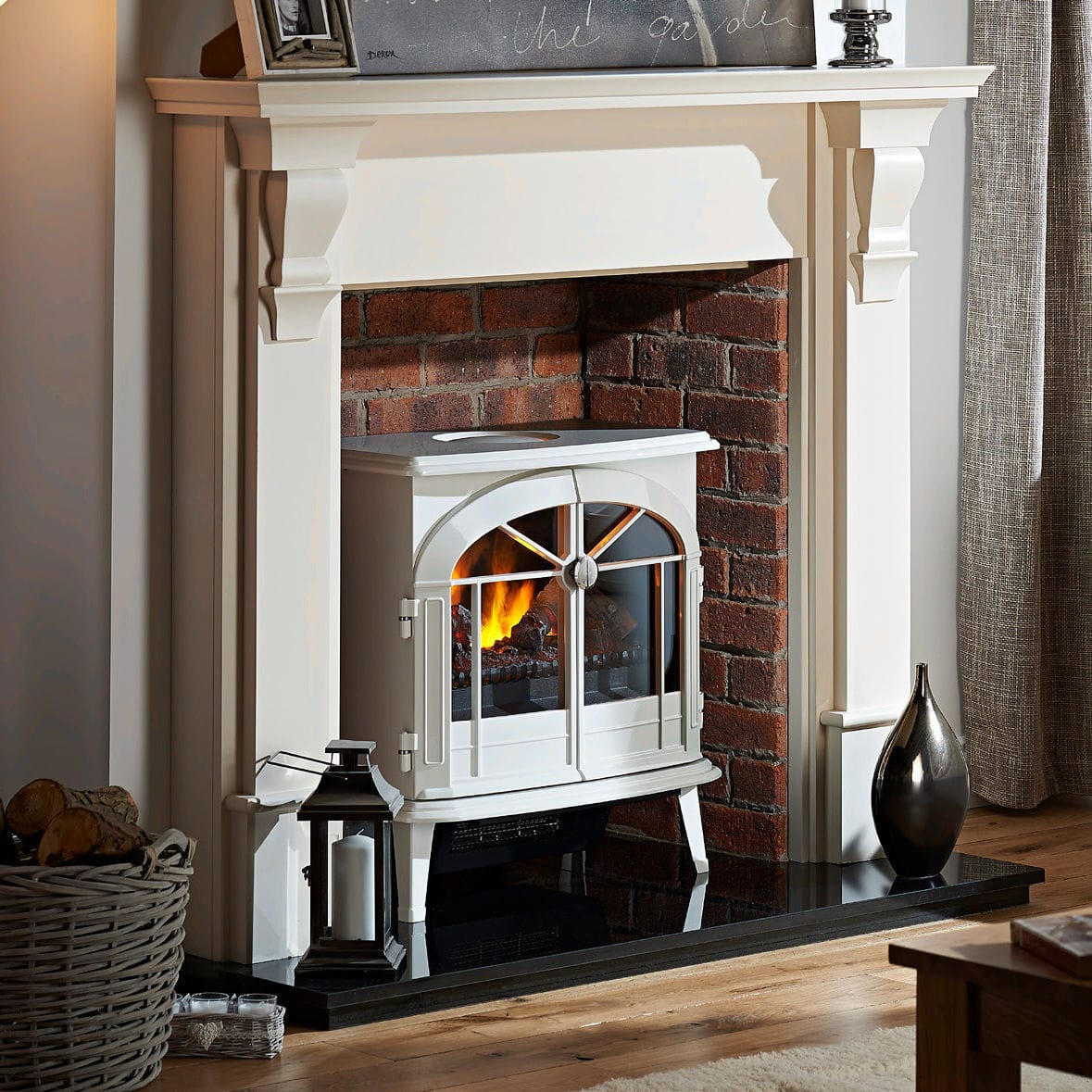 Electric heating stove - Meribel - Dimplex - 0 - 5 kW / with legs ...