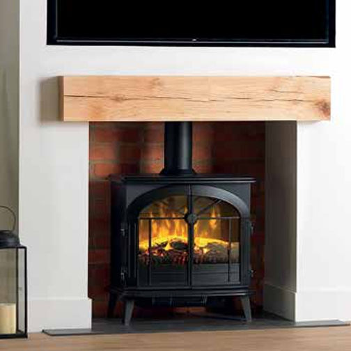 Electric heating stove - LECKFORD - Dimplex - 0 - 5 kW / with legs ...