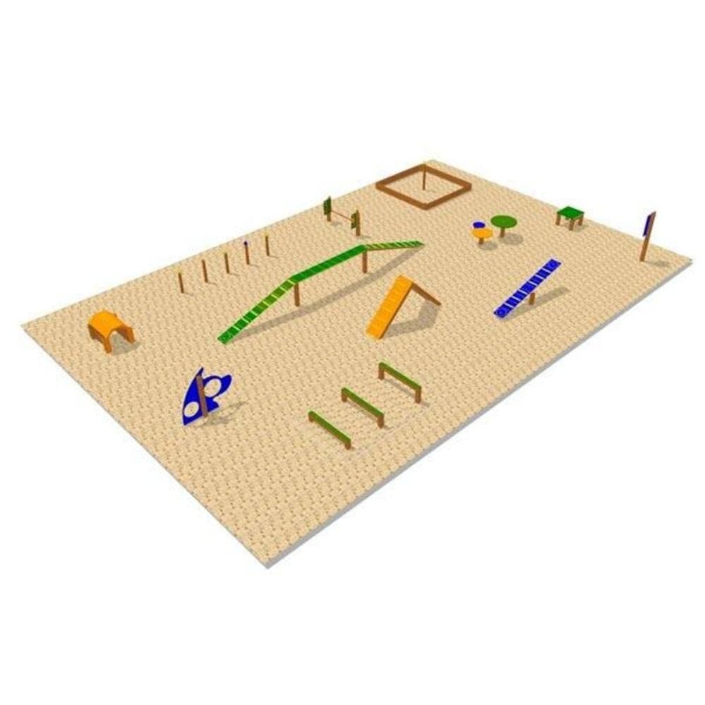 Agility obstacle course - DUAGCP-120 - DEPORTES URBANOS - for dog park ...