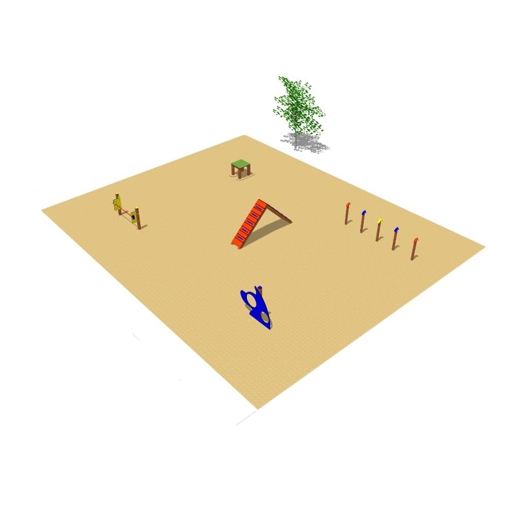 Agility obstacle course - DUAGCP-50 - DEPORTES URBANOS - for dog park ...