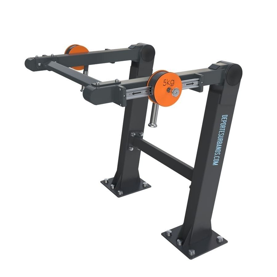 Squat weight training machine - DU-HK-3904 - DEPORTES URBANOS - outdoor ...