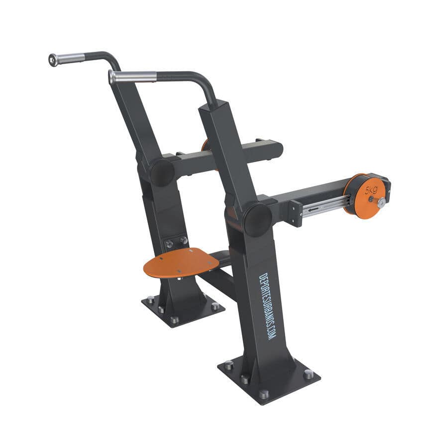 Abdominal crunch weight training machine - DU-HK-3901 - DEPORTES ...