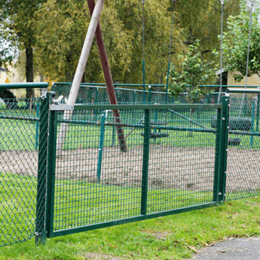 Swing gate - PETTSON - DEMEX - steel / welded mesh / home