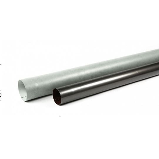 Pre-coated aluminum rainwater down pipe - RONDE - ARALTEC