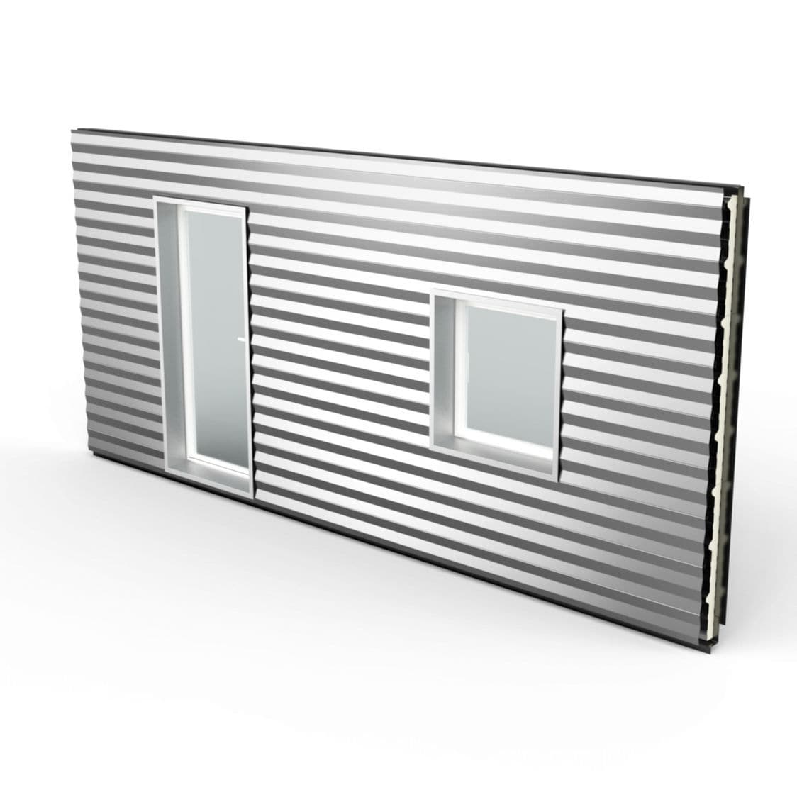 Prefabricated panel curtain wall - D2B® Archisol - ArcelorMittal ...