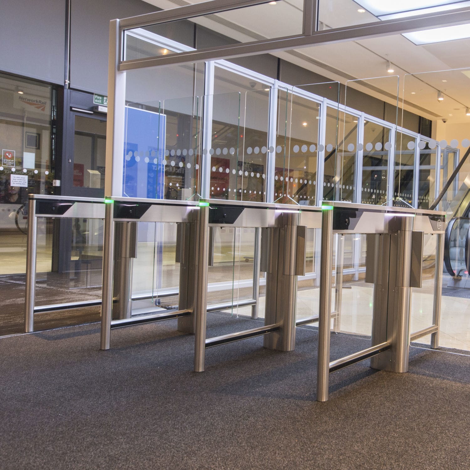 High-traffic speed gate - SLIMLANE - AUTOMATIC SYSTEMS - for access ...