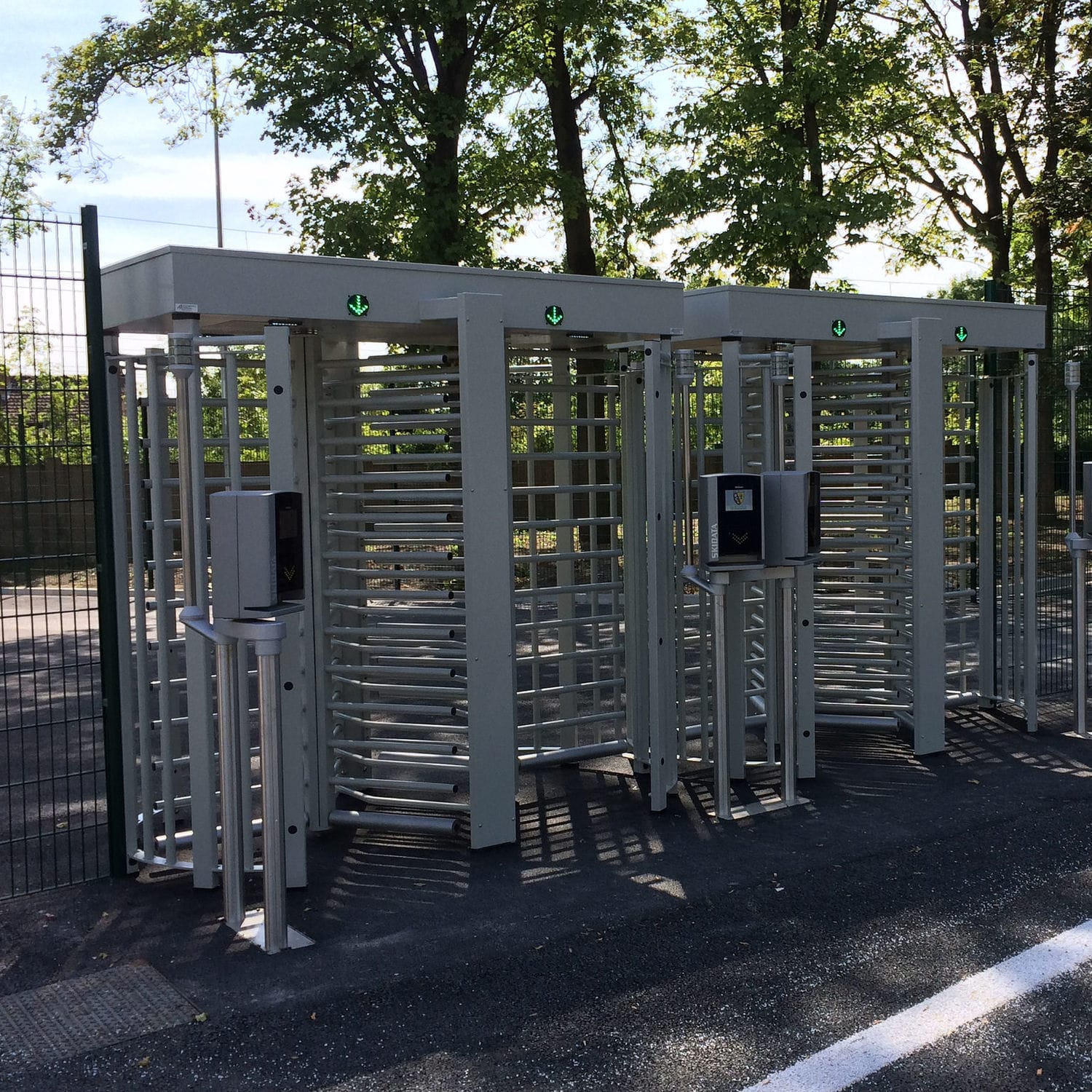 Full-height turnstile - TRS 370 - AUTOMATIC SYSTEMS - stainless steel ...