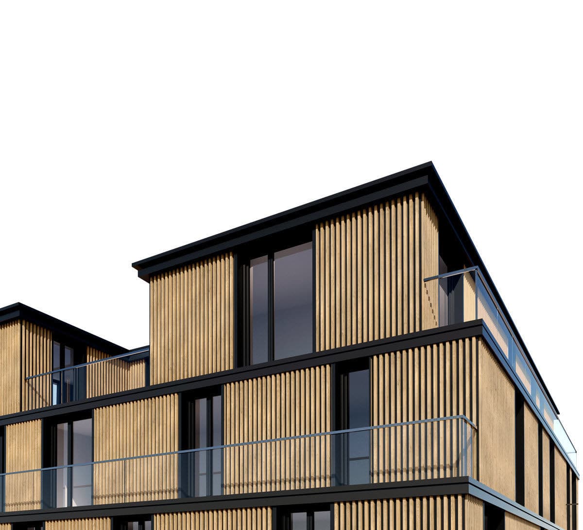 Panel cladding - ONWOOD - ATELIERS 3S - steel / lacquered steel / vertical