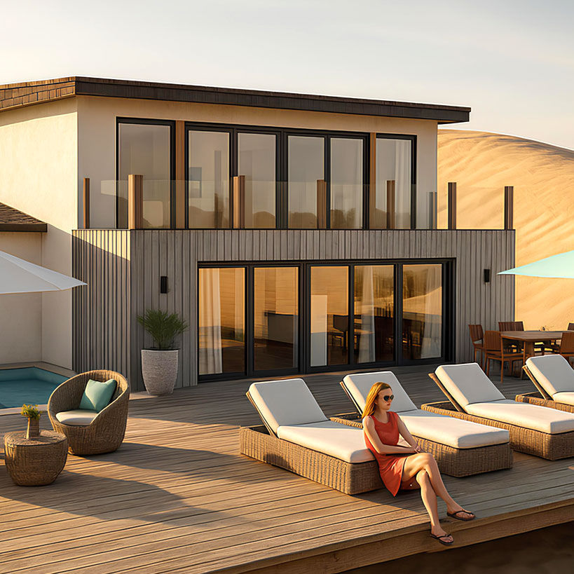 Panel cladding - LA LANDAISE - ATELIERS 3S - lacquered steel / vertical ...