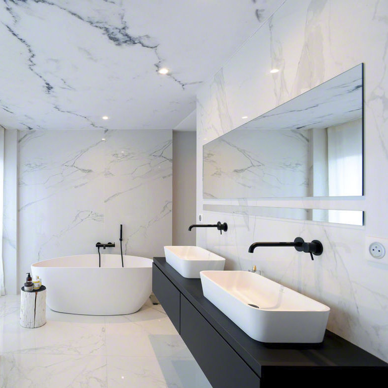 PVC stretch ceiling - MARBLE EFFECT® - BARRISOL - canvas / for ...