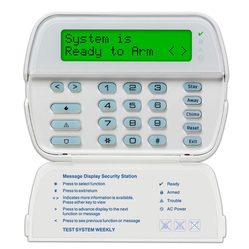 Home automation system control keypad - RFK5500 - Digital Security ...