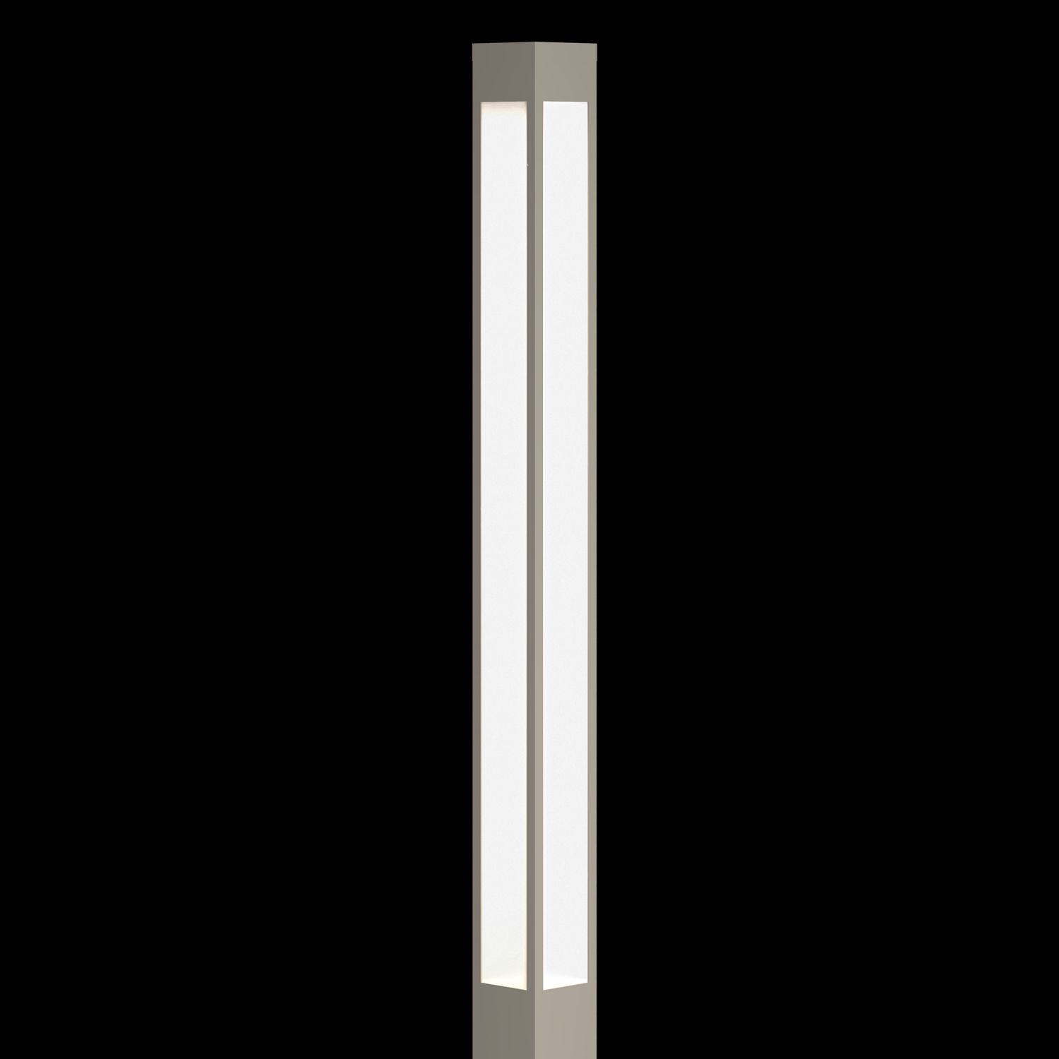 Contemporary light column - SQUARE - Light34 Lighting - aluminum / cast ...
