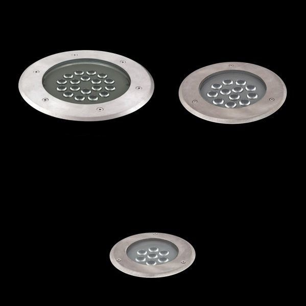 Recessed floor spotlight - NEBULA - Light34 Lighting - LED / round / IP67