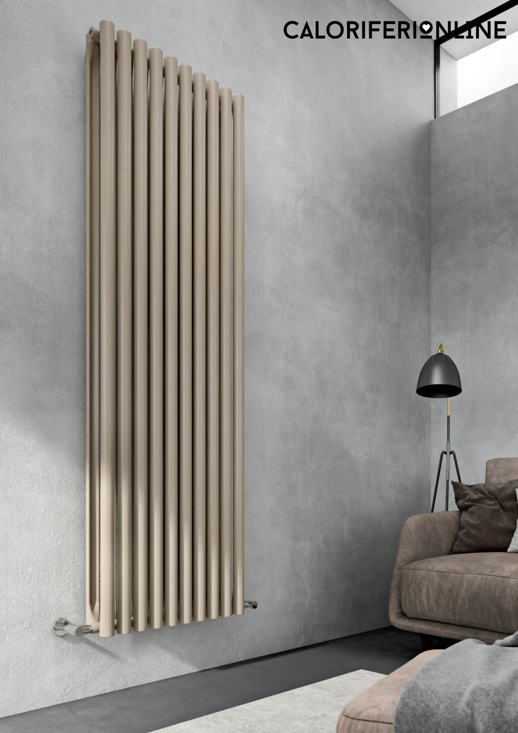 Hot water radiator - FAST DOUBLE - CaloriferiOnline - 751 w...1000 w ...