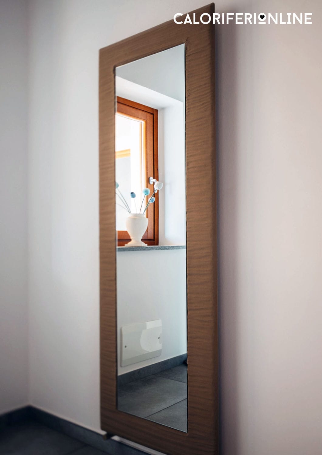 Hot water radiator - Mirror - CaloriferiOnline - electric / 751 w ...