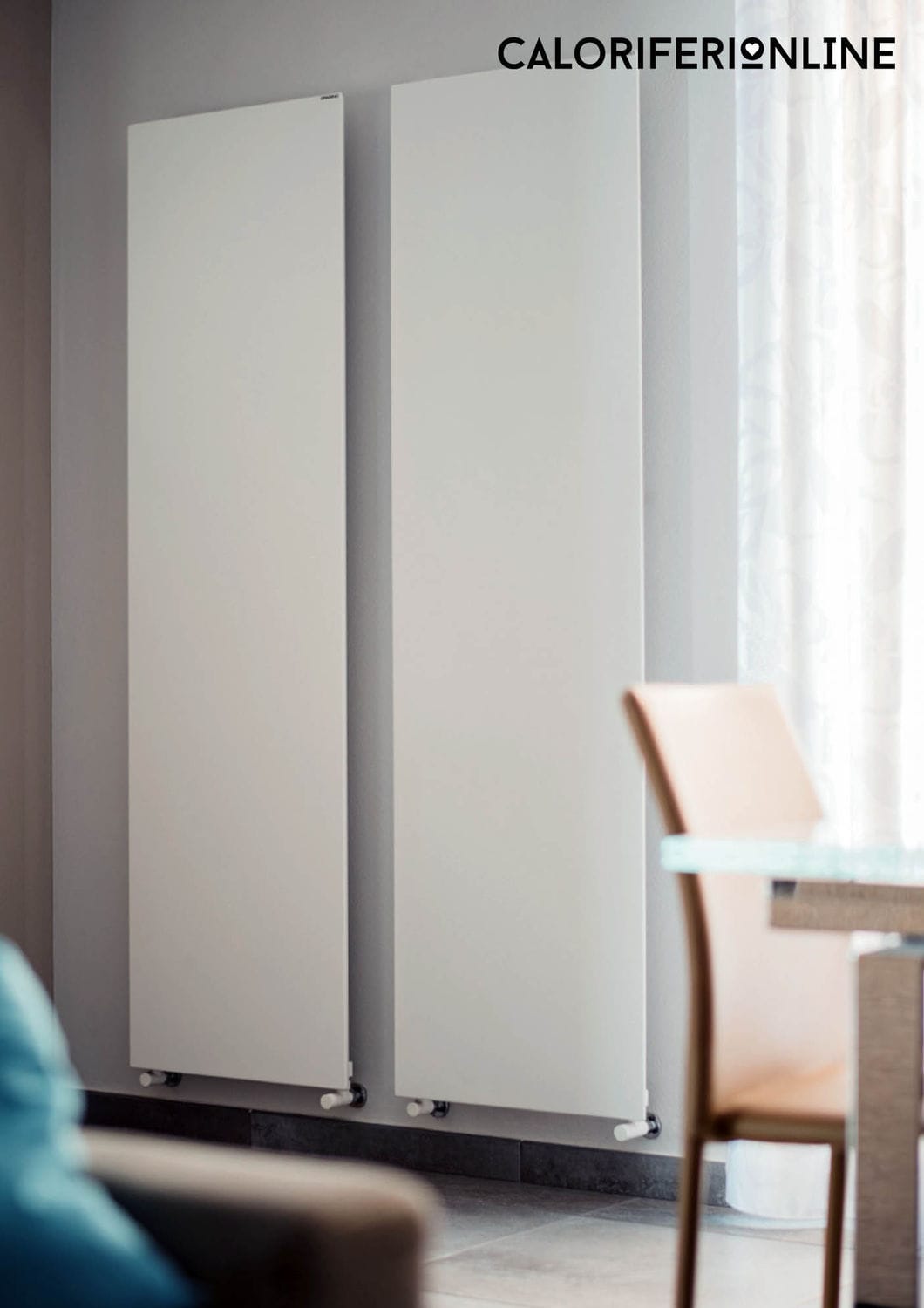 Hot water radiator - Vanney Double - CaloriferiOnline - electric / 751 ...