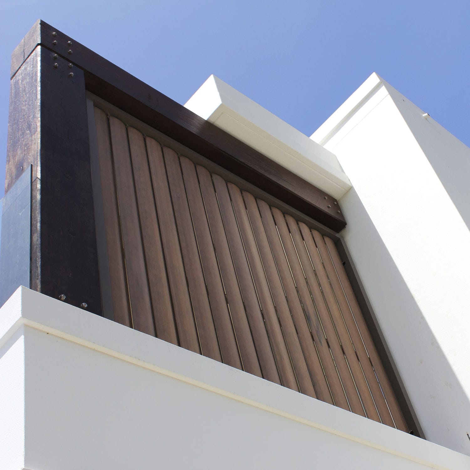 WPC solar shading - LB09119 - Innowood - for facade / window / vertical