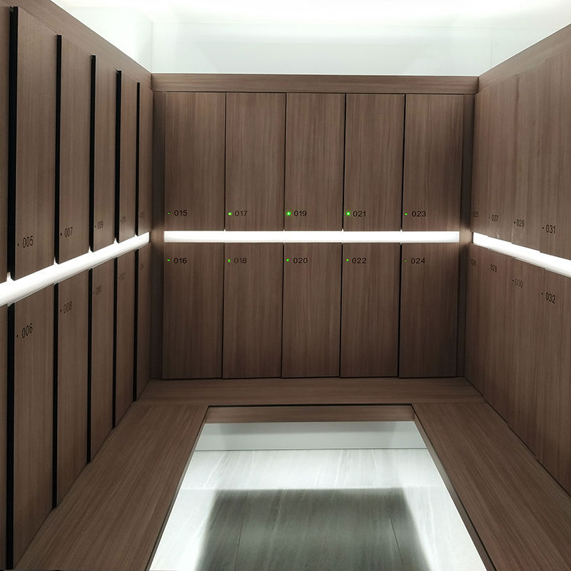 HPL storage locker - DEBO F12 Smart Locker - DEBO - key / commercial ...