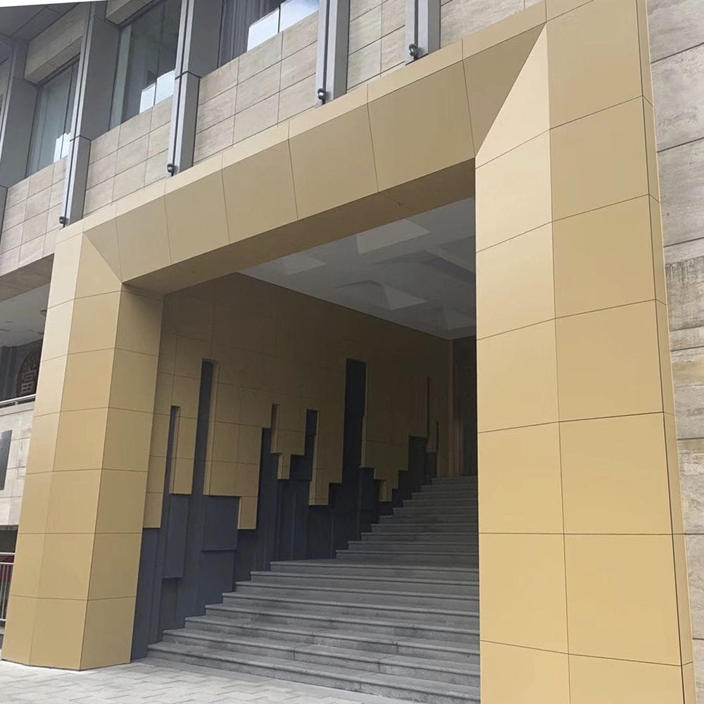 HPL facade system - DEBO HUWAI-HPL Compact Exterior Decor Design03 ...