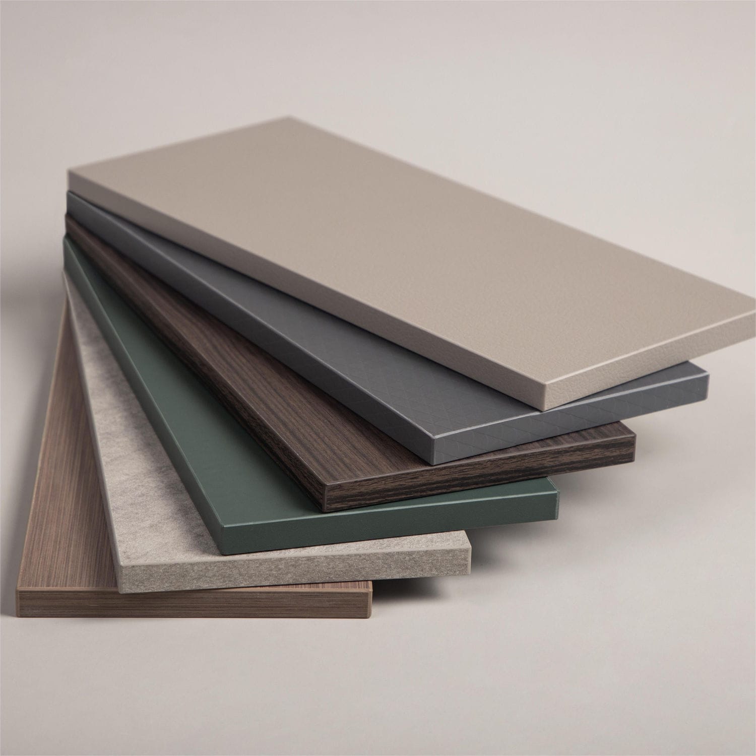 Wall-mounted melamine panel - MFC - DEBO - for interior / furniture ...